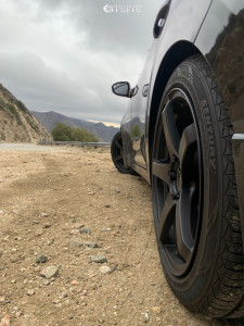 2020 Nissan Sentra with 18x8 40 Enkei Kojin and 225/45R18 Sentury Uhp ...