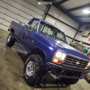 1983 Ford F-250 with 16x10 -34 Ultra 164 and 35/12.5R16 Cooper ...
