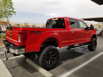 2017 Ford F-250 Super Duty with 20x9.5 -44 Ballistic Scythe and 38/12 ...