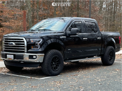 2016 Ford F-150 with 18x9 -12 Fuel Rebel and 35/12.5R18 Nitto Ridge ...