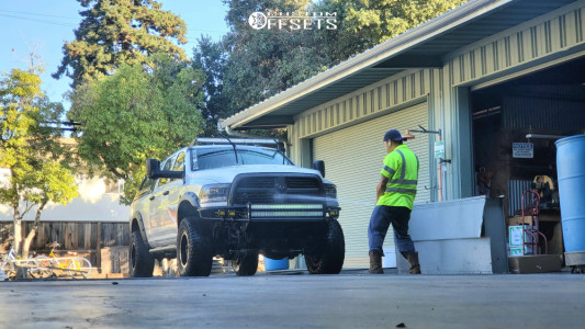 2014 Ram 2500 with 18x9.5 -18 Black Rhino Abrams and 35/12.5R18 Radar ...