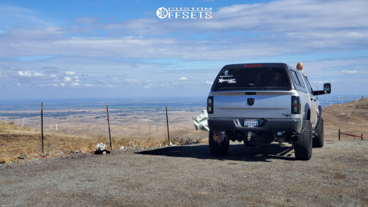 2014 Ram 2500 with 18x9.5 -18 Black Rhino Abrams and 35/12.5R18 Radar ...