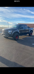 2010 Ford Raptor with 17x8.5 0 Method Mr305 and 35/70R17 Goodyear Tire ...