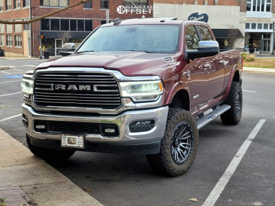 2021 Ram 2500 with 20x10 -18 Fuel Rebel and 35/12.5R20 Nitto Ridge ...