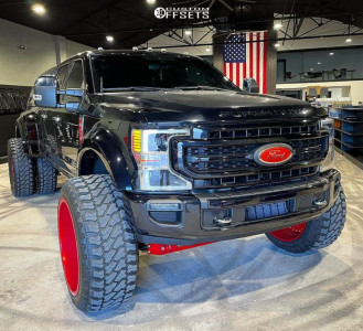2020 Ford F-450 Super Duty with 28x16 -103 Forgiato Finestro and 42/15 ...