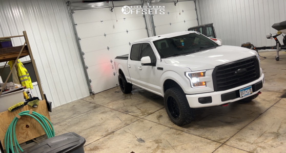 2017 Ford F-150 with 20x10 -18 Fuel Clash and 33/12.5R20 Nitto Ridge ...