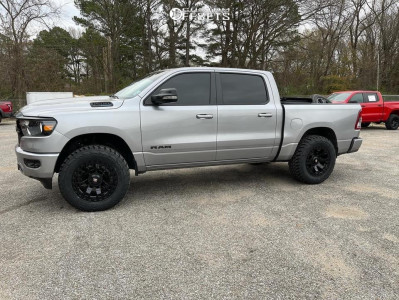 2021 Ram 1500 with 20x10 -24 Ballistic Moab and 35/12.5R20 Arroyo ...
