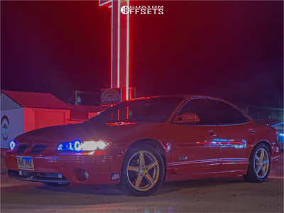 1999 Pontiac Grand Prix with 17x8.5 35 Vision Boost and 225/50R17 ...