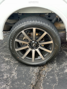 2016 Ford F-150 with 22x9 30 Voxx Vento and 305/45R22 Ironman Imove ...