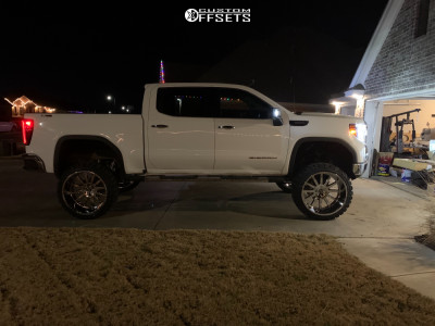 2021 GMC Sierra 1500 with 26x14 -76 Hardcore Offroad Hc13 and 37/13 ...