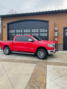 2020 Ram 1500 with 20x10 -29 Vision Sliver 360 and 33/12.5R20 Nitto ...