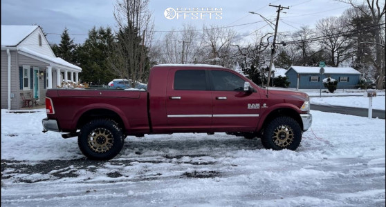 2016 Ram 2500 with 20x9 18 Method Mr305 and 37/13.5R20 Radar Renegade R ...
