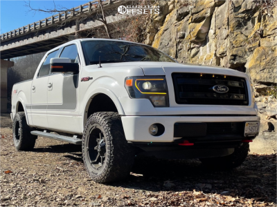 2013 Ford F-150 with 18x9 -12 Fuel Coupler and 33/12.5R18 Kenda Klever ...