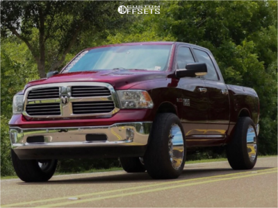 2016 Ram 1500 with 22x12 -51 Vision Sliver 360 and 305/50R22 Nitto ...
