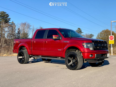 2013 Ford F-150 with 22x11.5 -44 Vision Empire and 33/12.5R22 Haida ...