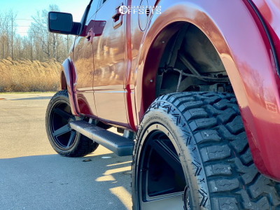 2013 Ford F-150 with 22x11.5 -44 Vision Empire and 33/12.5R22 Haida ...