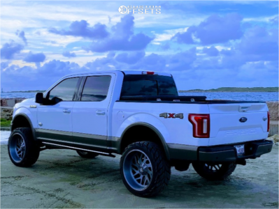 2018 Ford F-150 with 24x12 -44 Fuel Triton and 35/12.5R24 Federal ...