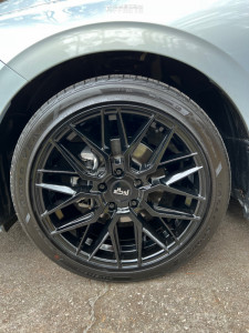 2022 Honda Civic with 18x8 40 Niche Gamma and 235/40R18 Goodyear Eagle ...