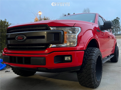 2020 Ford F-150 with 20x12 -51 Vision Rocker and 33/12.5R20 Versatyre ...