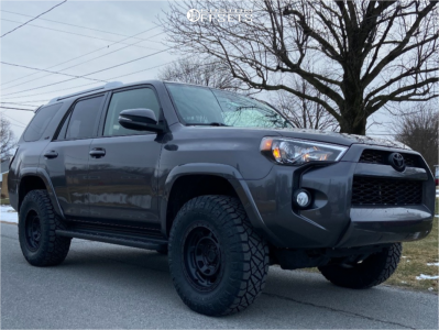 2015 Toyota 4Runner with 17x8.5 -10 Black Rhino Convoy and 285/70R17 ...