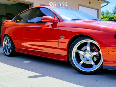 2006 Pontiac GTO with 19x8.5 44 CCW SP500 and 245/35R19 Hankook Ventus ...