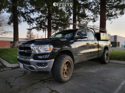 2019 Ram 1500 with 20x10 -18 Anthem Off-Road Rogue and 35/12.5R20 ...