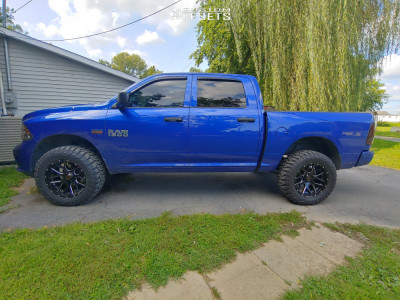 2014 Ram 1500 with 20x10 -24 Wicked Offroad W903 and 35/12.5R20 ...