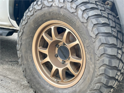2017 Toyota Tacoma with 17x8.5 0 Method Mr702 and 295/70R17 BFGoodrich ...