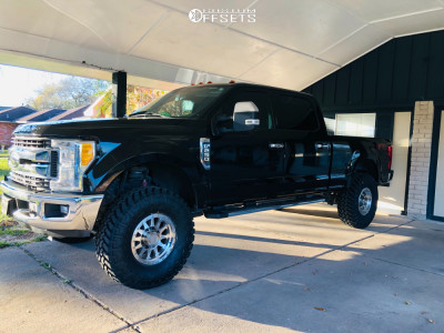 2017 Ford F-250 Super Duty with 17x8.5 0 Method Double Standard and 37/ ...