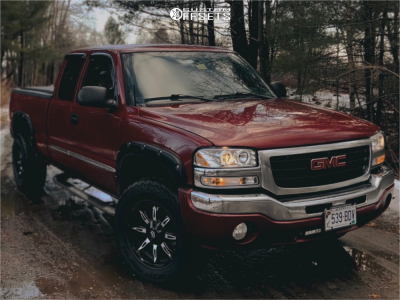 2006 GMC Sierra 1500 with 18x9 -12 Vision Manic and 33/12.5R18 Mickey ...