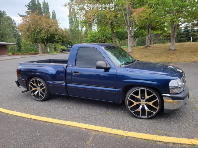2002 GMC Sierra 1500 26-inch Wheels and Rims | Custom Offsets