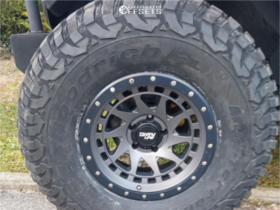 2008 Jeep Wrangler with 17x9 -38 Dirty Life Enigma Pro and 37/12.5R17 ...