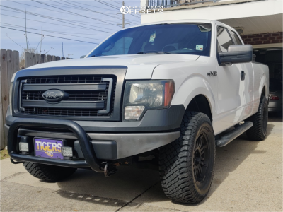 2013 Ford F-150 with 18x8.5 18 Vision Warrior and 35/12.5R18 Atturo ...