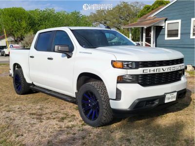 2021 Chevrolet Silverado 1500 with 20x9 2 Fuel Contra and 33/12.5R20 ...