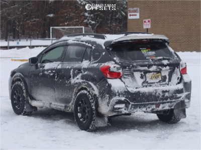 2017 Subaru Crosstrek with 15x7 15 Method Mr502 and 215/75R15 ...