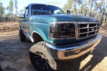 1996 Ford F-150 with 18x9 0 Fuel Contra and 33/12.5R18 Toyo Tires Open ...