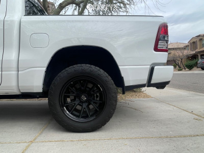 2021 Ram 1500 with 20x11 -33 HD-PRO Lhd Pro 1 and 33/12.5R20 Toyo Tires ...