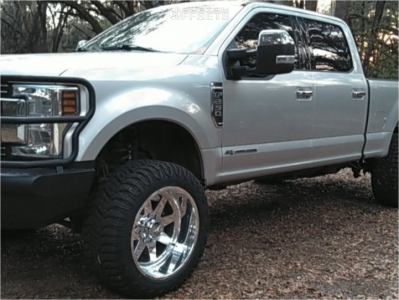 2019 Ford F-250 Super Duty with 22x12 -44 American Force Independence ...