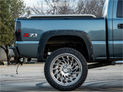 2006 Chevrolet Silverado 1500 with 24x12 -44 HD-PRO Forged Hawker and ...