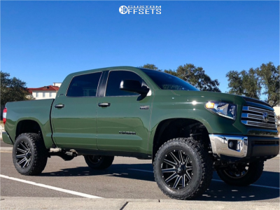 2021 Toyota Tundra with 20x10 -18 Fuel Contra and 35/12.5R20 Cooper ...