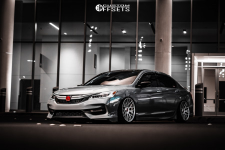 2017 Honda Accord with 19x10 25 Rotiform Rse and 225/35R19 Achilles Atr ...
