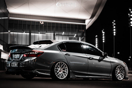 2017 Honda Accord with 19x10 25 Rotiform Rse and 225/35R19 Achilles Atr ...