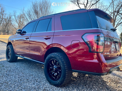 2020 Ford Expedition with 20x9 1 Fuel Sledge and 305/55R20 Nitto Terra ...