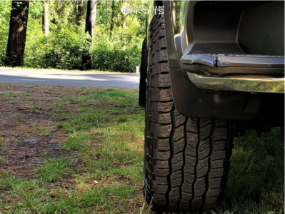 2020 Chevrolet Silverado 3500 HD with 18x9 18 Raceline Split and 35/12.5R18 Cooper Discoverer ...
