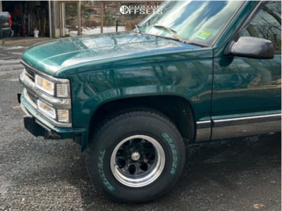 1997 Chevrolet C1500 with 15x10 -38 Alloy Ion Style 171 and 31/10.5R15 ...