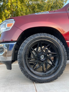 2021 Ram 1500 with 22x10 -19 Gear Off-Road Ratio and 33/12.5R22 Venom ...