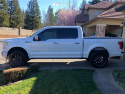 2015 Ford F-150 with 20x9 19 Fuel Vandal and 295/55R20 BFGoodrich All ...