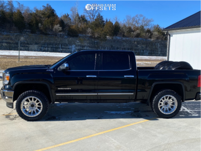 2014 GMC Sierra 1500 with 20x10 -18 Method Double Standard and 33/12 ...