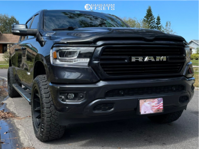 2020 Ram 1500 with 20x10 -25 Vision Rebel and 275/60R20 Nitto Ridge ...