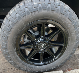 2021 Chevrolet Silverado 1500 with 20x9 1 Motiv Offroad Balast and 285 ...